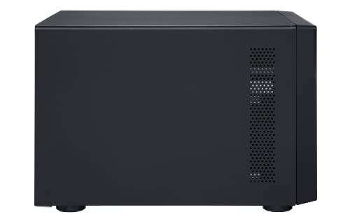 QNAP 6 Bay Thunderbolt NAS with 40TB Storage Capacity, Preconfigured RAID 5 Seagate IronWolf Drives Bundle (TVS-672XT-i3-8G-68S-US)