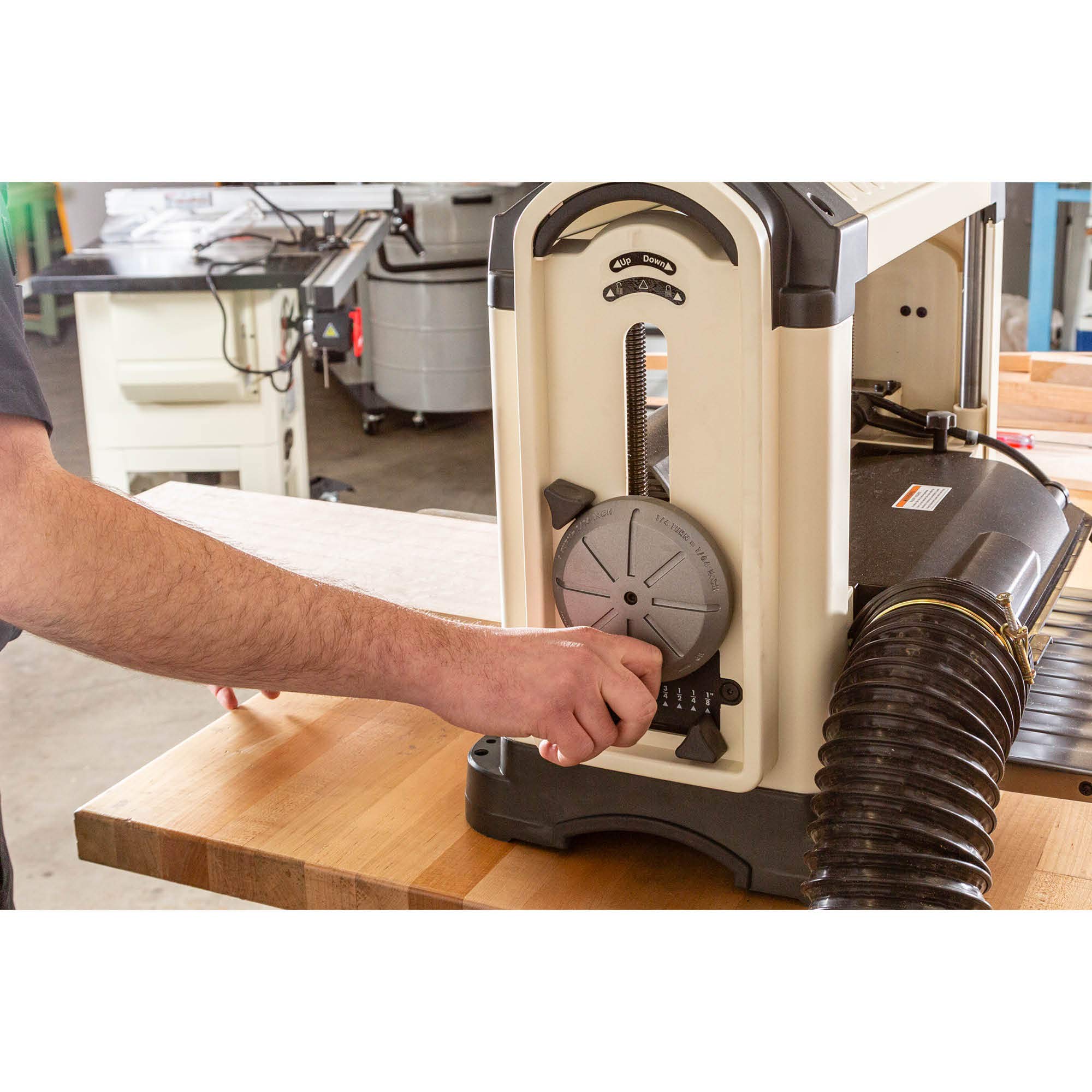 Shop Fox W1877 13" Portable Planer with Spiral-Style Cutterhead