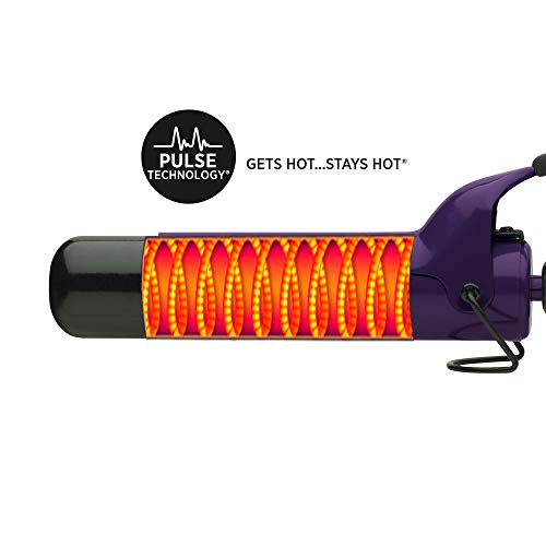 Hot Tools Professional Ceramic + Tourmaline Curling Iron/Wand for Healthy Looking Curls, 1 ½ Inches