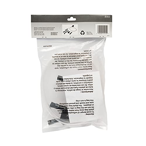 Shop-Vac 9191500 Pellet Stove Cleaning Kit, Poly Pro Plastic Construction, 5 Nozzles, (1-Set)