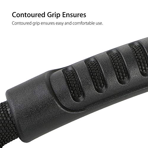 Kayaks Handle, 2pcs Side Mount Carry Handles Hardwares DIY for Kayak, Canoe or Luggage Equipment PVC Black