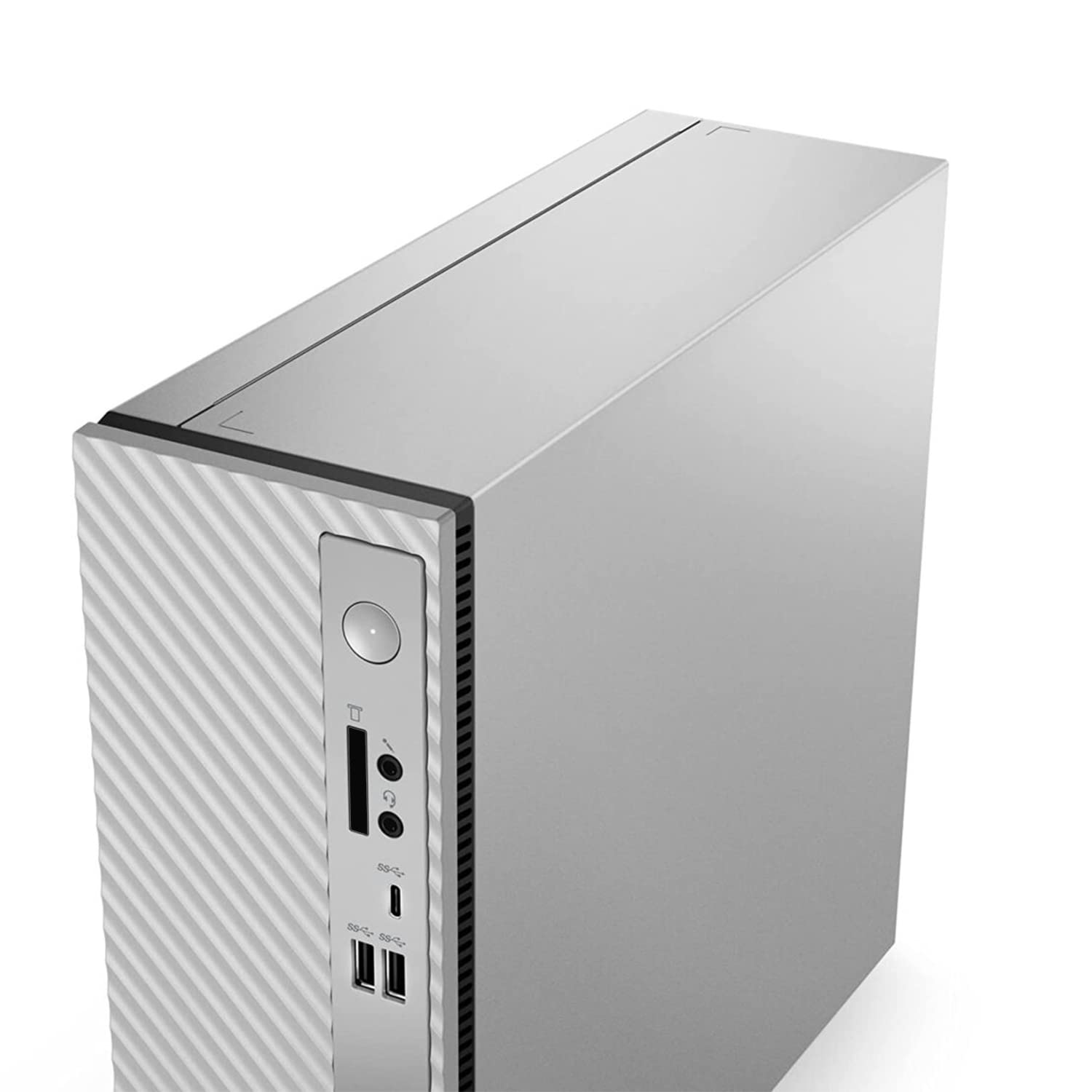 Lenovo IdeaCentre 3i Desktop, Intel Core i3-12100 Processor, 12GB RAM, 256GB SSD, Wi-Fi 6, HDMI, RJ-45, SD Card Reader, VGA, Windows 11 Home, Grey, Wired KB & Mouse