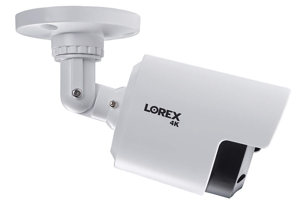 Lorex 4K Security Camera System, Ultra HD Indoor/Outdoor Analog Wired Bullet Cameras with Motion Detection Surveillance, Color Night Vision & Smart Home Compatibility, 1TB 8 -Channel DVR, 8 Cameras