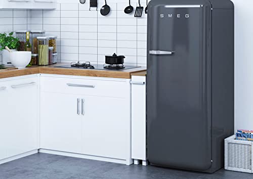 UTEX 4 Tiers Kitchen Slim Storage Cart, Rolling Side Storage Cabinet with Handle for Kitchen Bathroom Laundry Narrow Corner Places,White