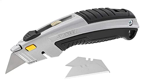 Stanley 0-10-788 Instant Change Retract Knife, Grey