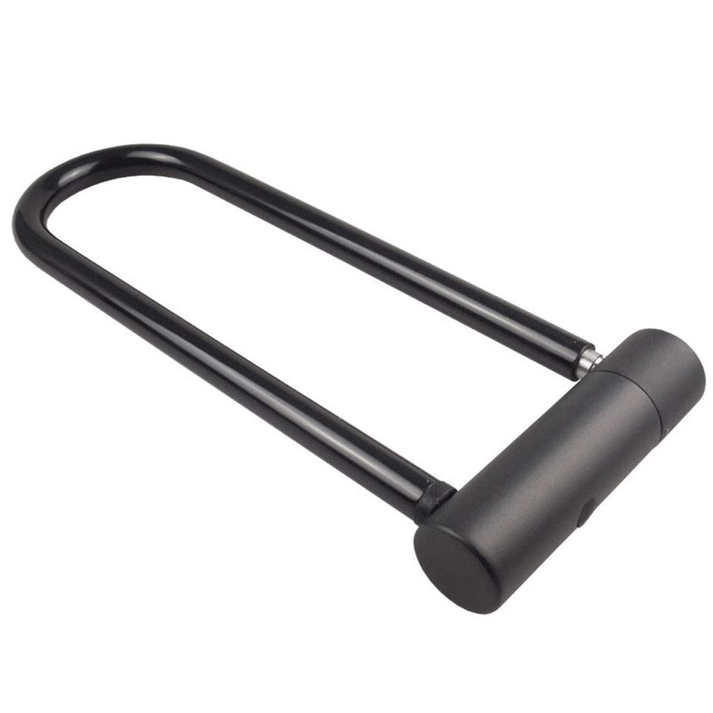 LMNUY u Lock for Bicycle Bicycle U Lock Heavy Duty Combination Security Black Smart Fingerprint Lock for Bicycle Motorcycle Bike Lock