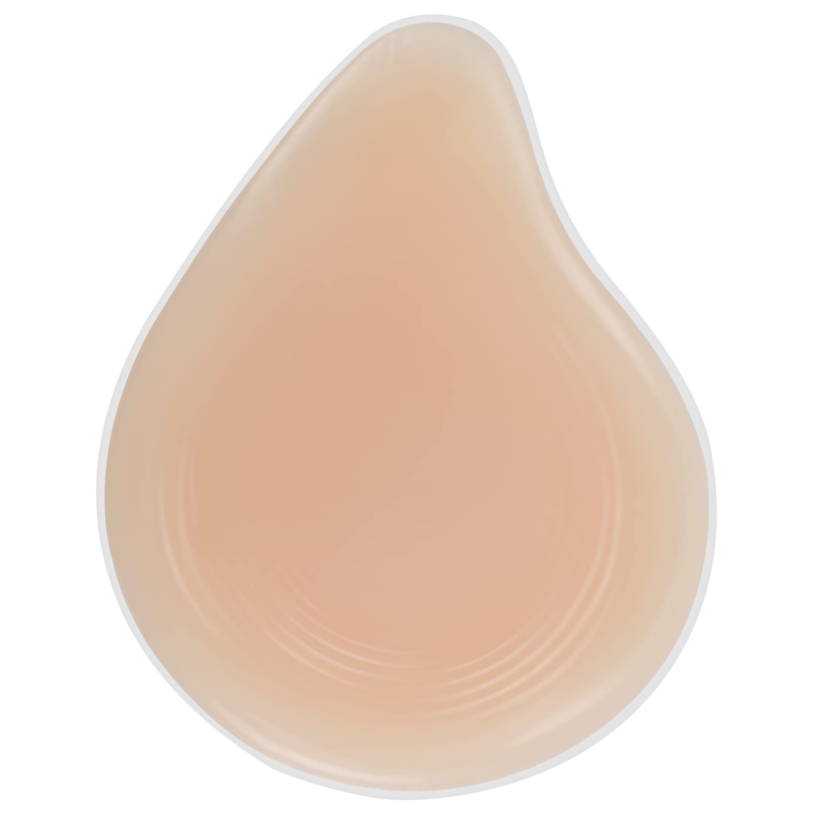 IVITA One Piece D Cup irregular Side Silicone Breast Forms Fake Boobs Mastectomy Prosthesis Chest Bra Pad Enhancers