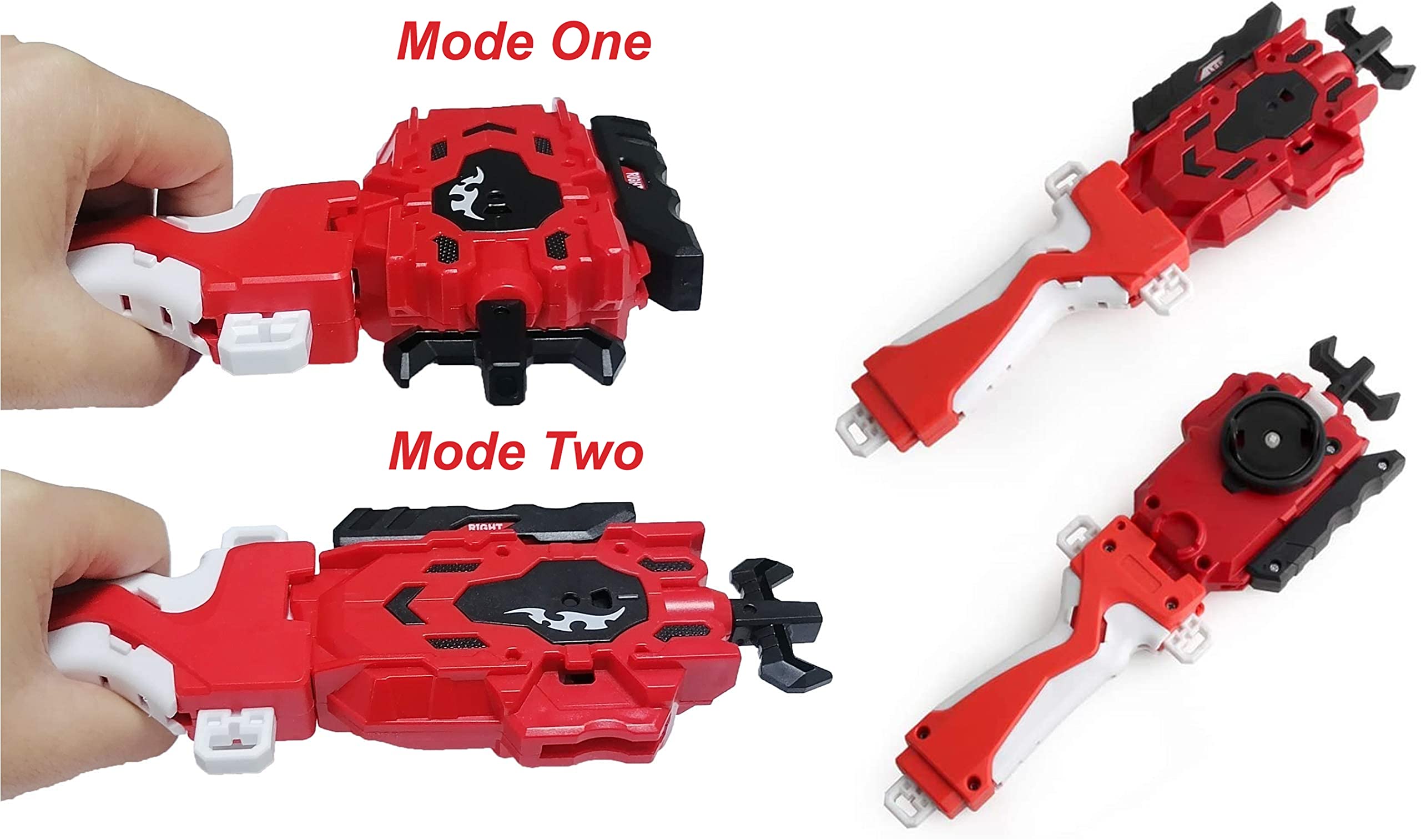 Mopogool Play Blade Blade Toy Set Metal Fusion B Blades Toys Battling Top Toys B-131 Booster Dead Phoenix.0.at Gaming Bey Battle Blade Burst Evolution Left and Right Spin String Launcher Grip