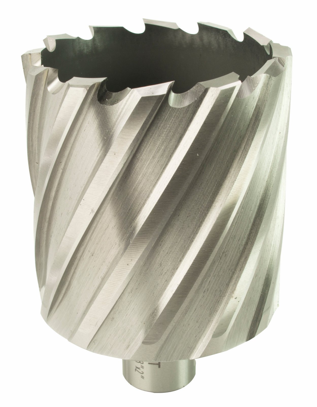 Steel Dragon Tools 2-3/8" x 2" High Speed Steel Annular Cutter with 3/4" Weldon Shank
