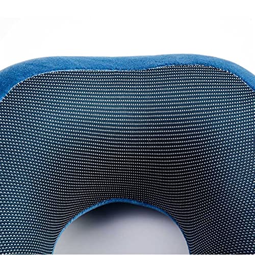 KIFRAL Neck Pillow Portable U-Shape Magnetic Headrest Neck Pillow Memory Foam Travel Office Car Embrace Cervical Pillow