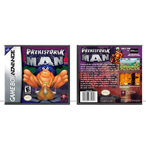 Prehistorik Man | (GBA) Game Boy Advance - Game Case Only - No Game