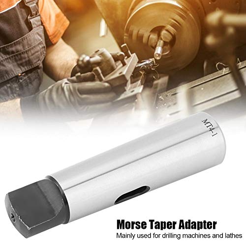 MT4-MT1 / MT4-MT2 / MT4-MT3 Morse Taper Drill Sleeve Adapter,Spindle Morse Taper Adapter,Morse Taper Drill Sleeve Reducing Adapter,for Drilling and Turning Machines.(MT4-MT1)