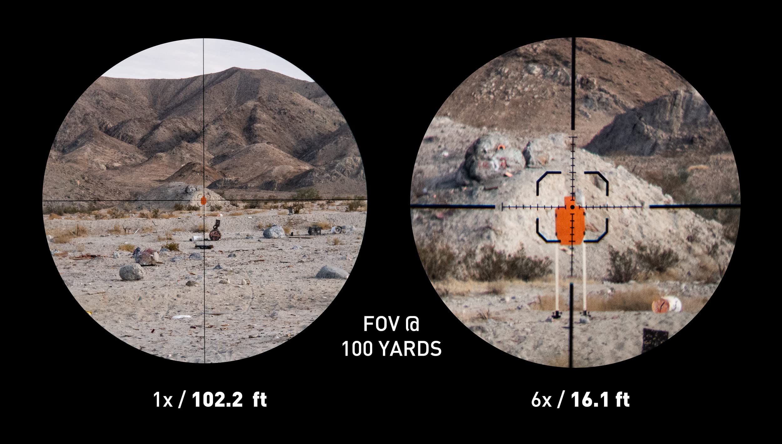 Monstrum G2 1-6x24 FFP Rifle Scope | Moonstrum Offset Scope Mount with Integrated Level Bubble | Bundle