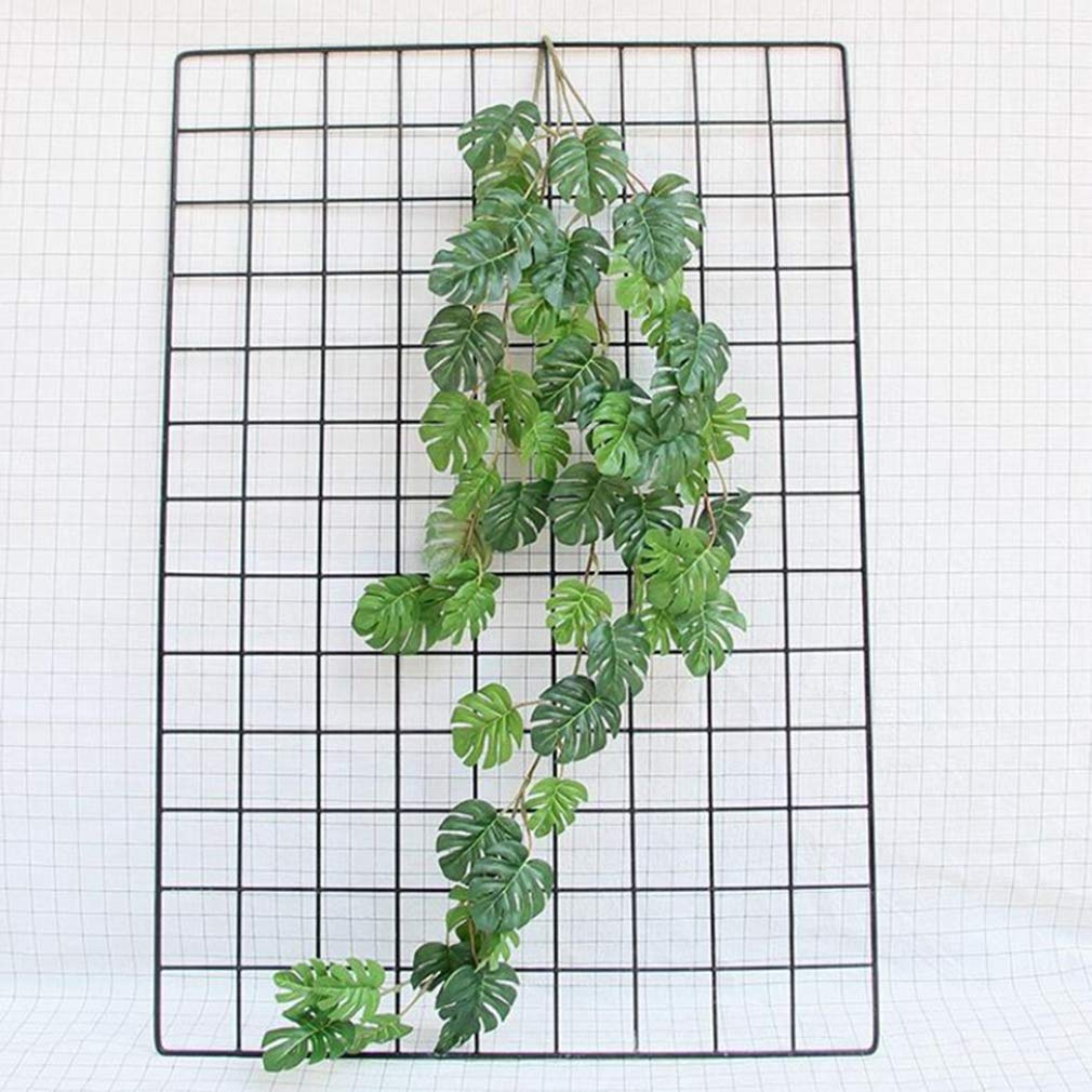 LZIYAN Artificial Leaf Rattan, Wall-Mount Plant Garland Garden Partition Decoration for Home Office