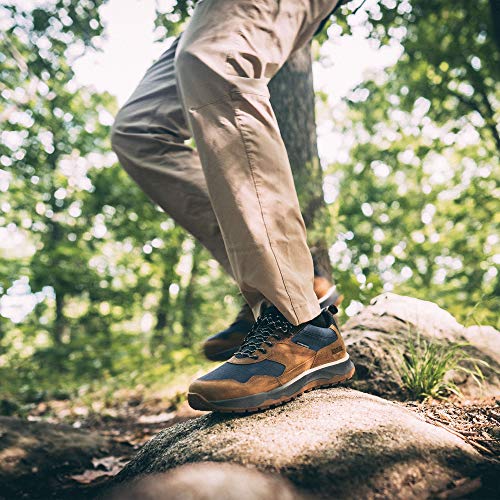 Kodiak Men's Low-Cut Skogan Waterproof Hiking Shoe, Gold/Blue, 11