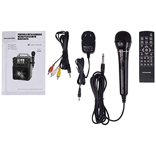 Karaoke USA Karaoke (SD520),Black