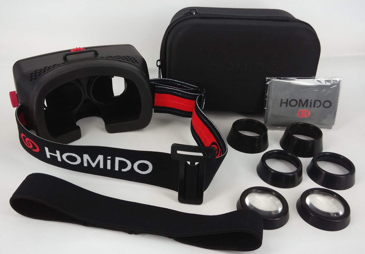 Homido HOMIDO HMDHOMIDOFK2 SMARTPHONE VIRTUAL REALITY HEADSET - BLACK ( PACKAGING) - ( > (CU))