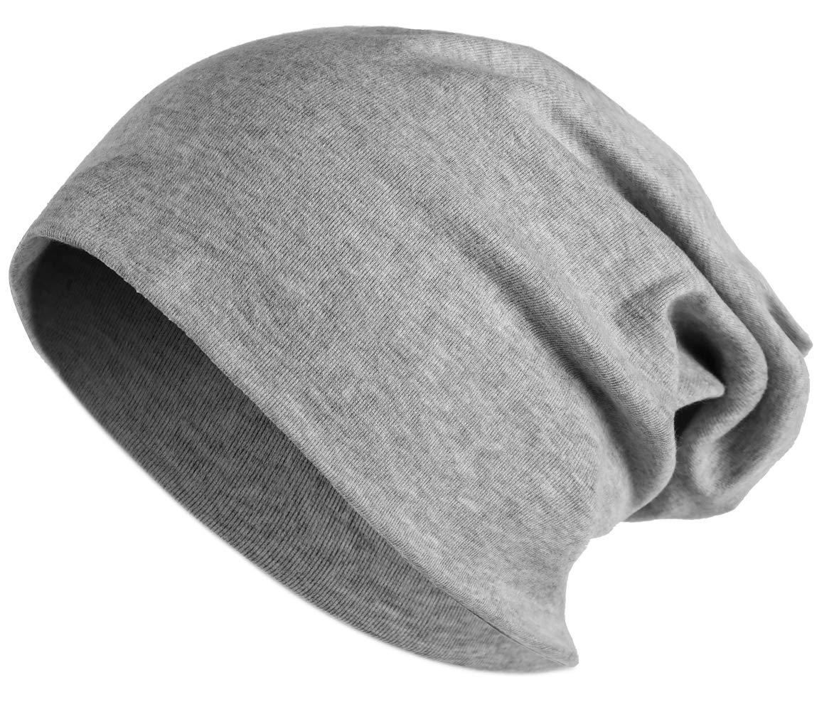 JOYEBUY 4 Pack Women Men Stylish Thin Hip-hop Soft Stretch Knit Slouchy Beanie Hat Skull Cap (Style F)