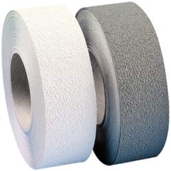 Incom RE3882GR 1" X 60' Gray Self Adhesive Textured Vinyl Traction Tape