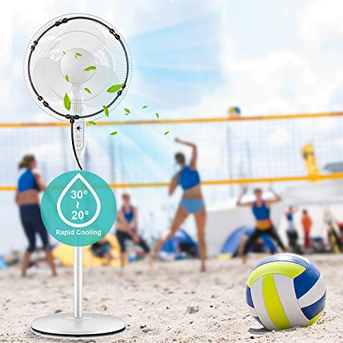 Tevigo Misting Cooling System, Outdoor Misters Automatic Plant Watering System Misters Cooling Backyard Patio Garden Lawn Greenhouse (20 FT9(6M))