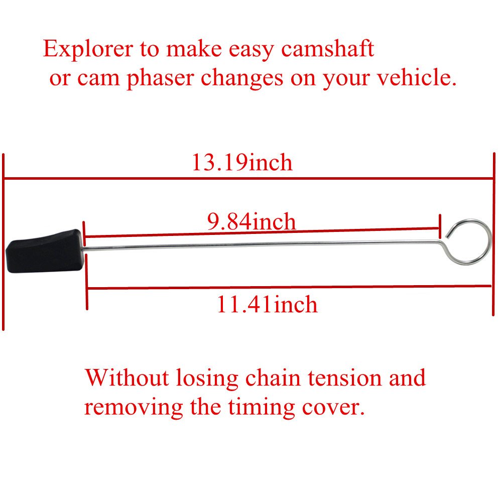 iFJF Cam Phaser Locking Tool and Timing Chain Locking Wedge Tool Cam Tool Complete Set Replacement for 4.6L/5.4L/6.8L 3V Engine Mercury 2005-2014 5.4L 4.6L 3V Engines Navigator Mustang F150
