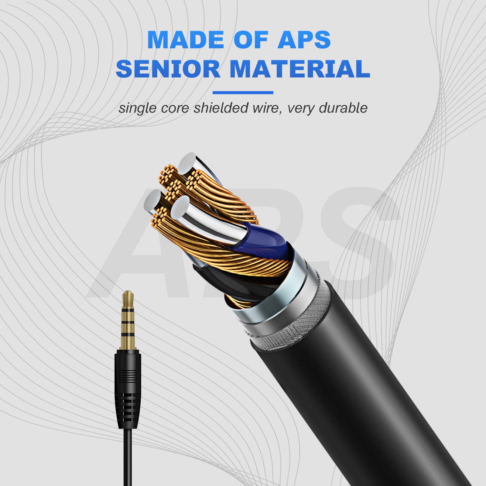 Mini Microphone for iPhone & Android Smartphone, Premium Lavalier Lapel Microphone for YouTube, Tiktok, Video, Interview, Professional Recording Microphone, Noise Cancellation, Great Sound Quality
