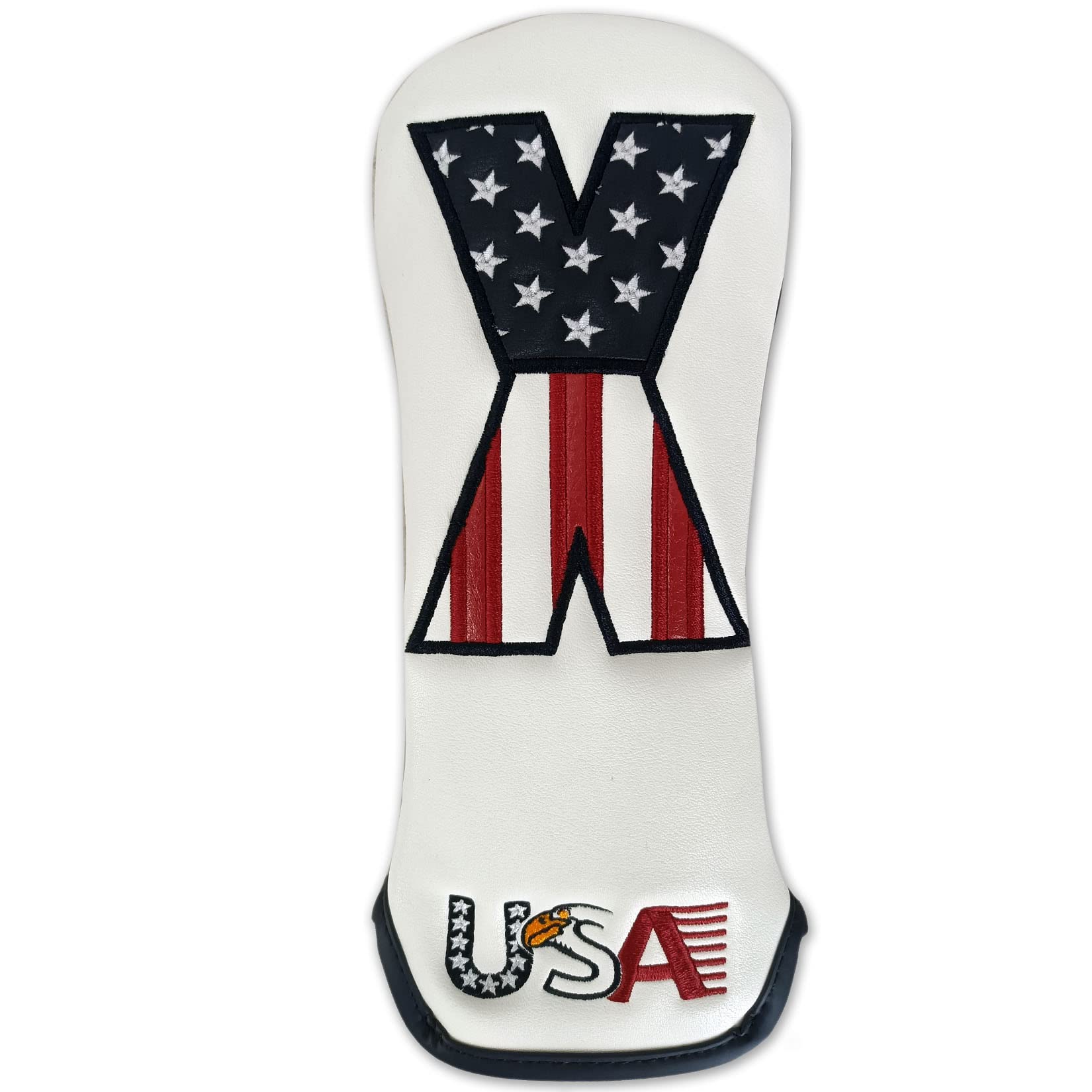 LAISUNTIM Golf Club Head Cover - USA Flag Golf Headcovers for Driver