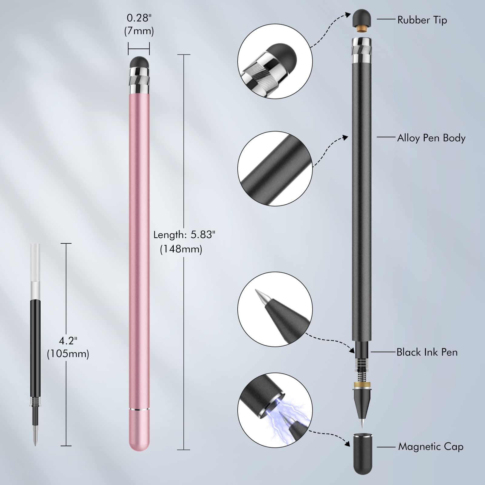 Replacement Tips for Apple Pencil 2nd Generation 4pack