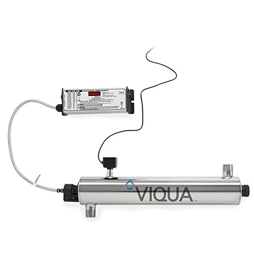 VIQUA VH410M Home Stainless Steel Ultraviolet Water System - 18GPM 120V Monitored