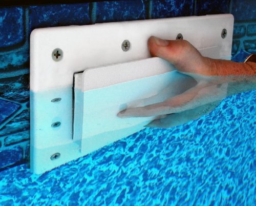 Simpooltech Wide Mouth Skimmer Plug, White, 11-1/2” x 4-7/8”