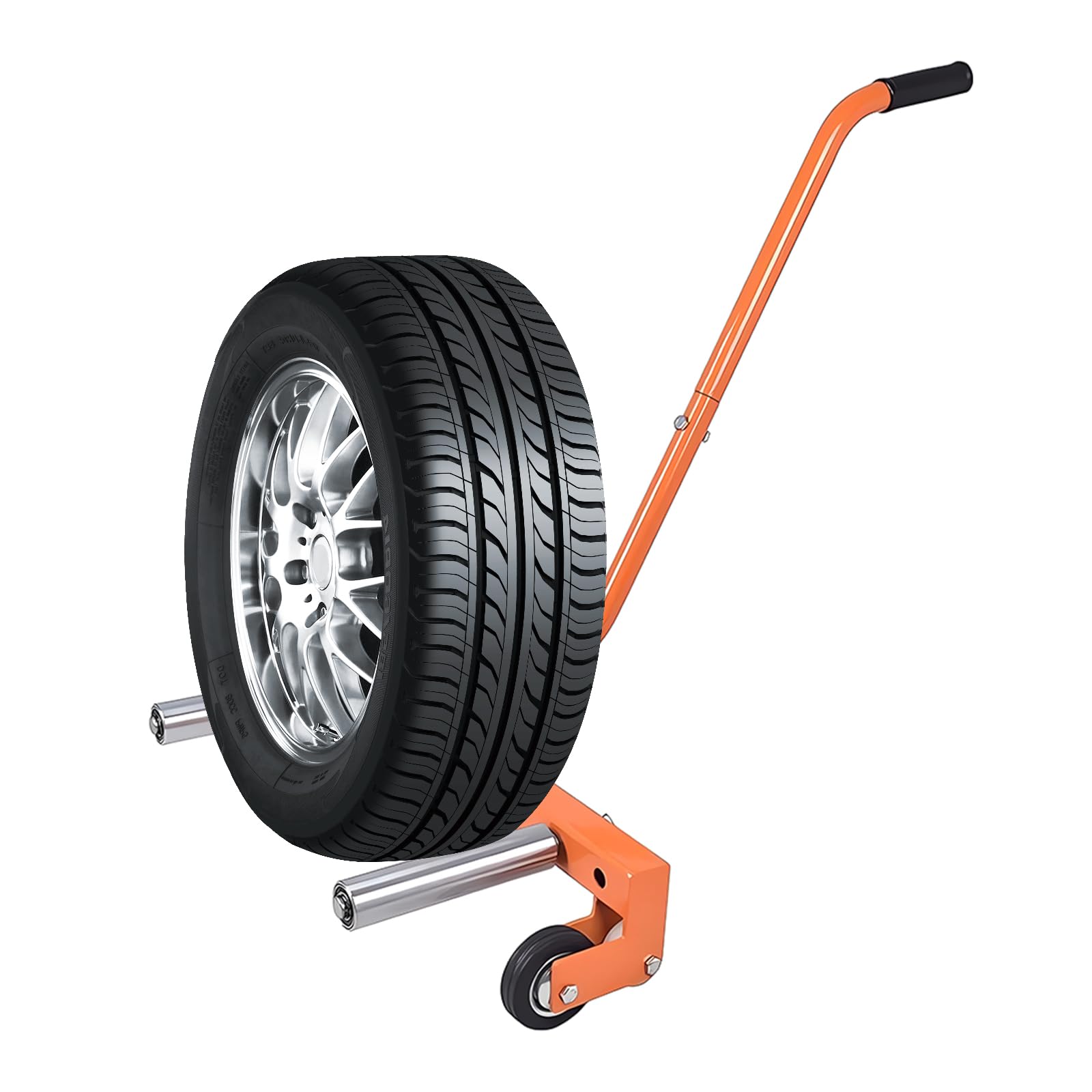 ZHAIUPON Tire Wheel Dolly Heavy Duty Adjustable Tire Moving Tool Cart Dollies for Wide Tires, Car Workshop Garage