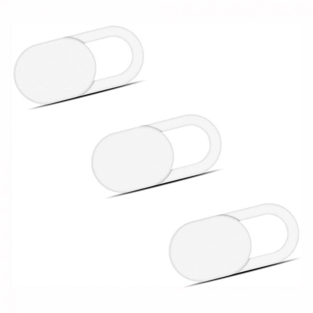 Privacy Camera Cover Security Blocker Webcam Closure White Compatible with Alcatel Jitterbug Smart 2 - REVVL 2