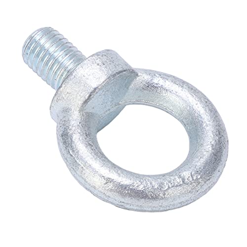 Resistant Non-Slip Eye 2pcs Galvanized Q235 Steel Eyelet Uniform Strength for Marine Machinery Devices