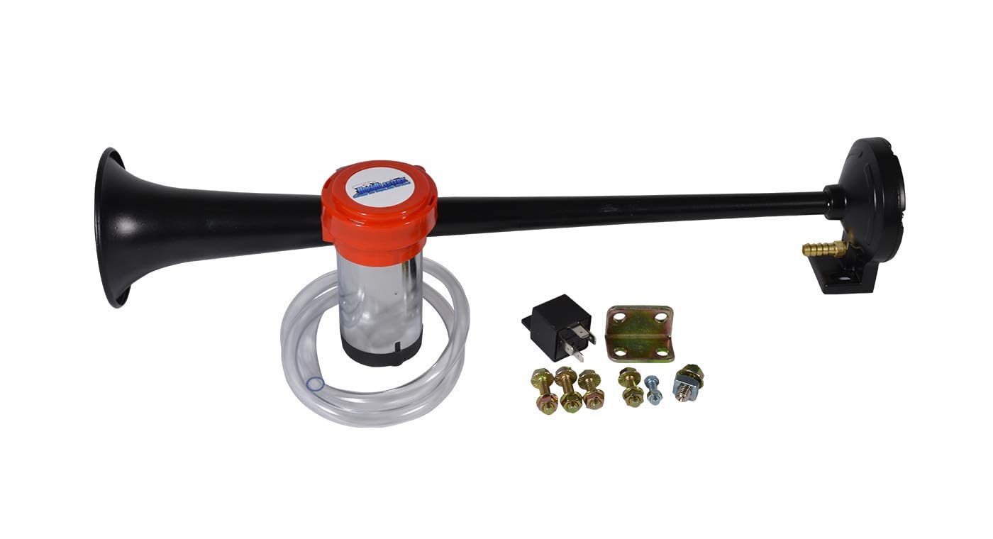 HornBlasters Musket Air Horn with Self Driven Compressor - Replaces Stock Horn - Easy Install