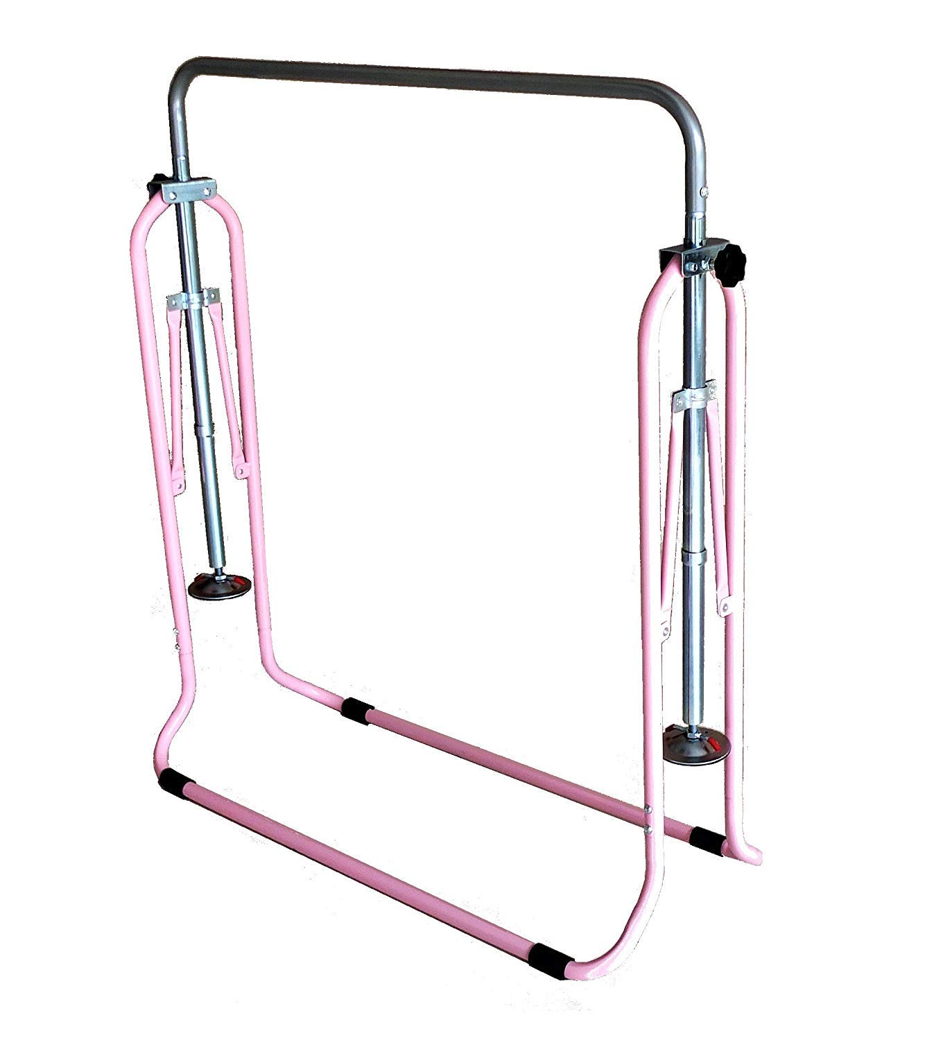 JungleKids Expandable Gymnastics Bars Junior Training Kip Bar Adjustable Height Horizontal Bars Children Folding Training Monkey Bars Child Gym Climbing Tower Playground Balance Bar for Kids Gymnasts