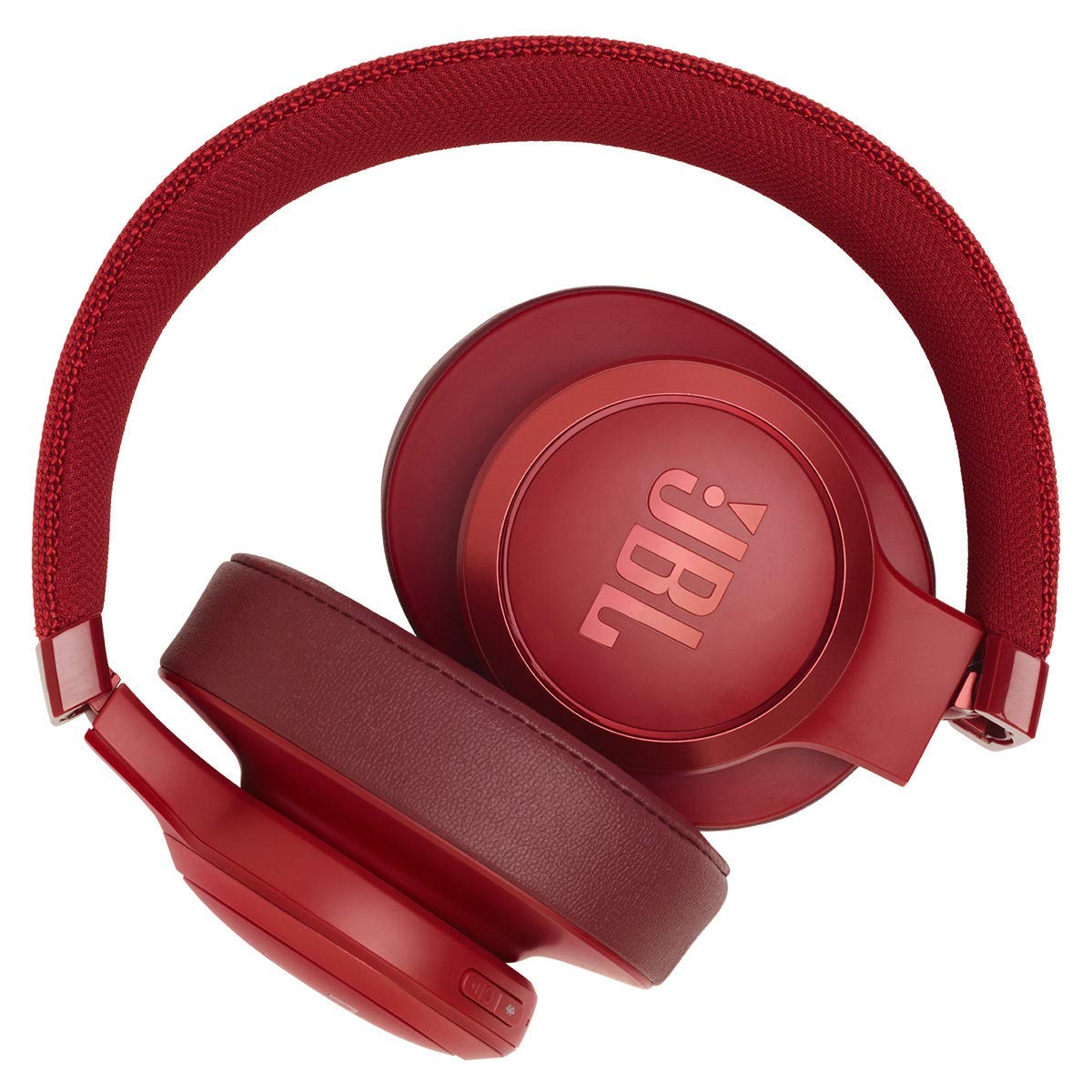 JB Live 500 BT, Around-Ear Wireless Headphone - Red (Renewed)