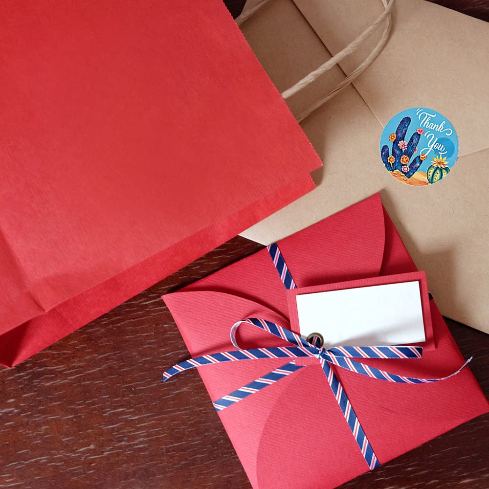 Thank You Stickers Rolls, 1000Pcs 1 Inch Thank You for Supporting My Small Business Envelope Seals (A)