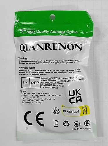 QIANRENON 45A Connector to DC Solar Extension Cable DC5525 (5.5 x 2.1mm) to Solar Panel Power Plug Adapter Connector 16AWG for Portable Generator Backup Battery& Foldable Solar Panel 3.9ft/1.2m
