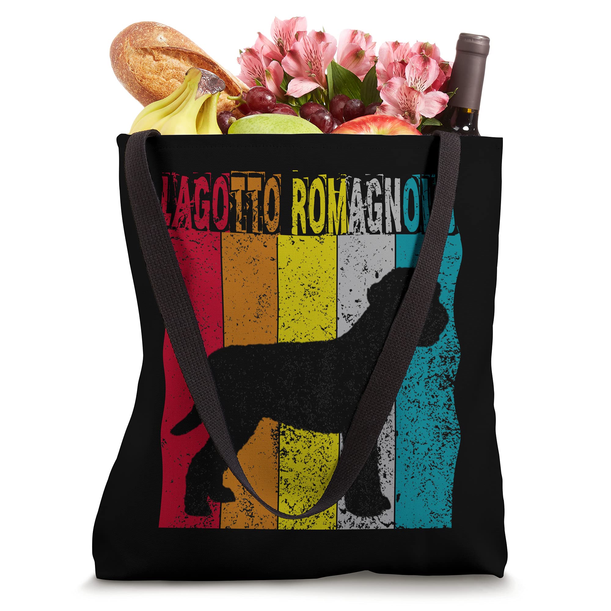 Lagotto Romagnolo Dog Vintage Retro Style Men Women Kids Gif Tote Bag