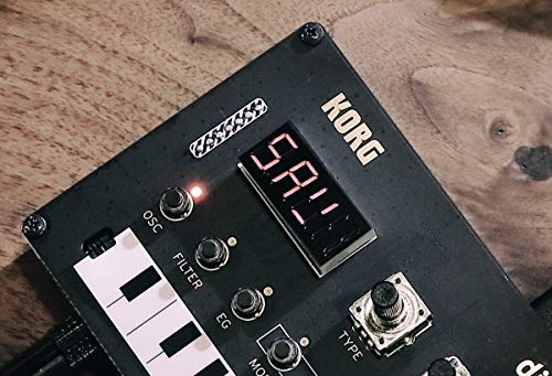 Korg Nu:tekt NTS-1 Programmable Synthesizer Kit Bundle with MIDI Cable and Austin Bazaar Polishing Cloth