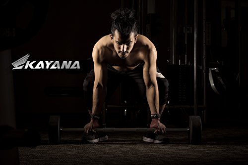 KAYANA 2 Hole Leather Gymnastics Hand Grips - Palm Protection and Wrist Support for Cross Training, Kettlebells, Pull ups, Weightlifting, Chin ups, Workout, & Exercise (Pink, Small)