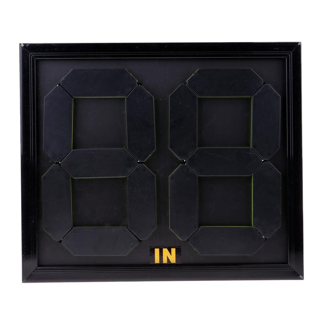 LoveinDIY Football Substitution Card Soccer Substitution Board Fluorescent Display