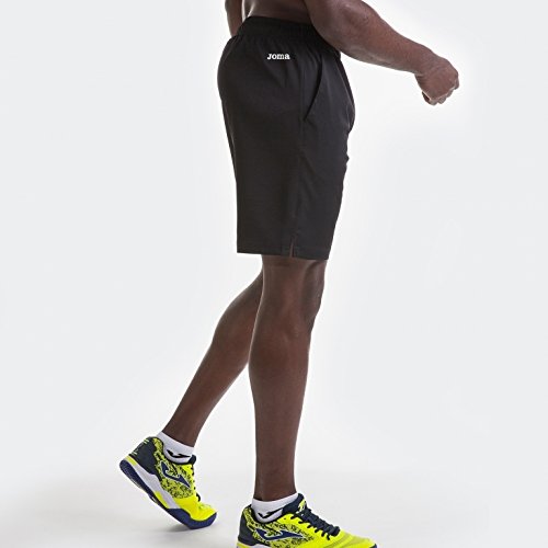 Joma Men's Master Tennis Shorts Large Black
