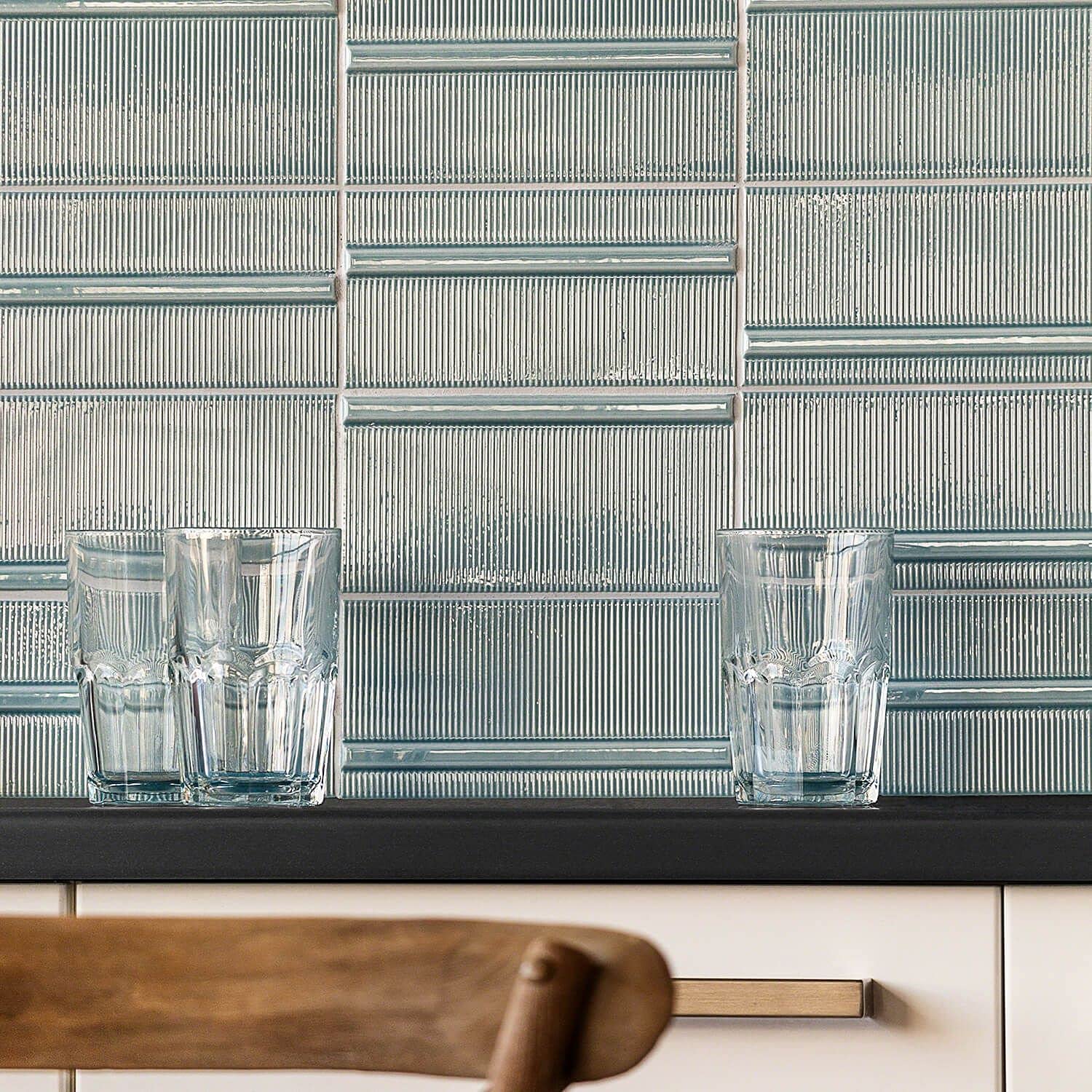 Magnitude Echo Blue 4 in. x 8 in. Polished Ceramic Subway Wall Tile (50 Pieces 10.76 sq. ft. / Case)
