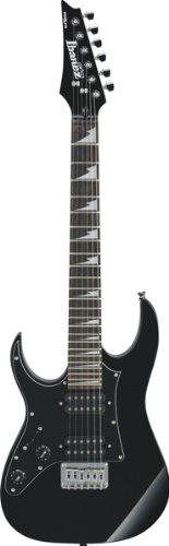 Ibanez GRGM 6 String Solid-Body Electric Guitar, Left, Black Night (GRGM21BKNL)