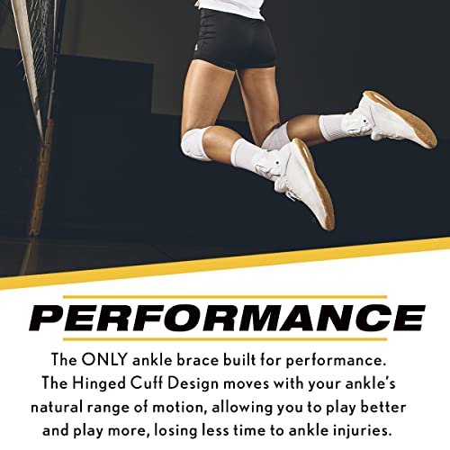 Ultra Zoom® Ankle Brace for Injury Prevention & Recovery, Custom Form-Fit, Maximum Support with 100% Mobility
