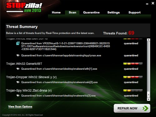 Stopzilla AVM 2013 [Anti-Virus, Anti-Malware, Anti-Spyware]