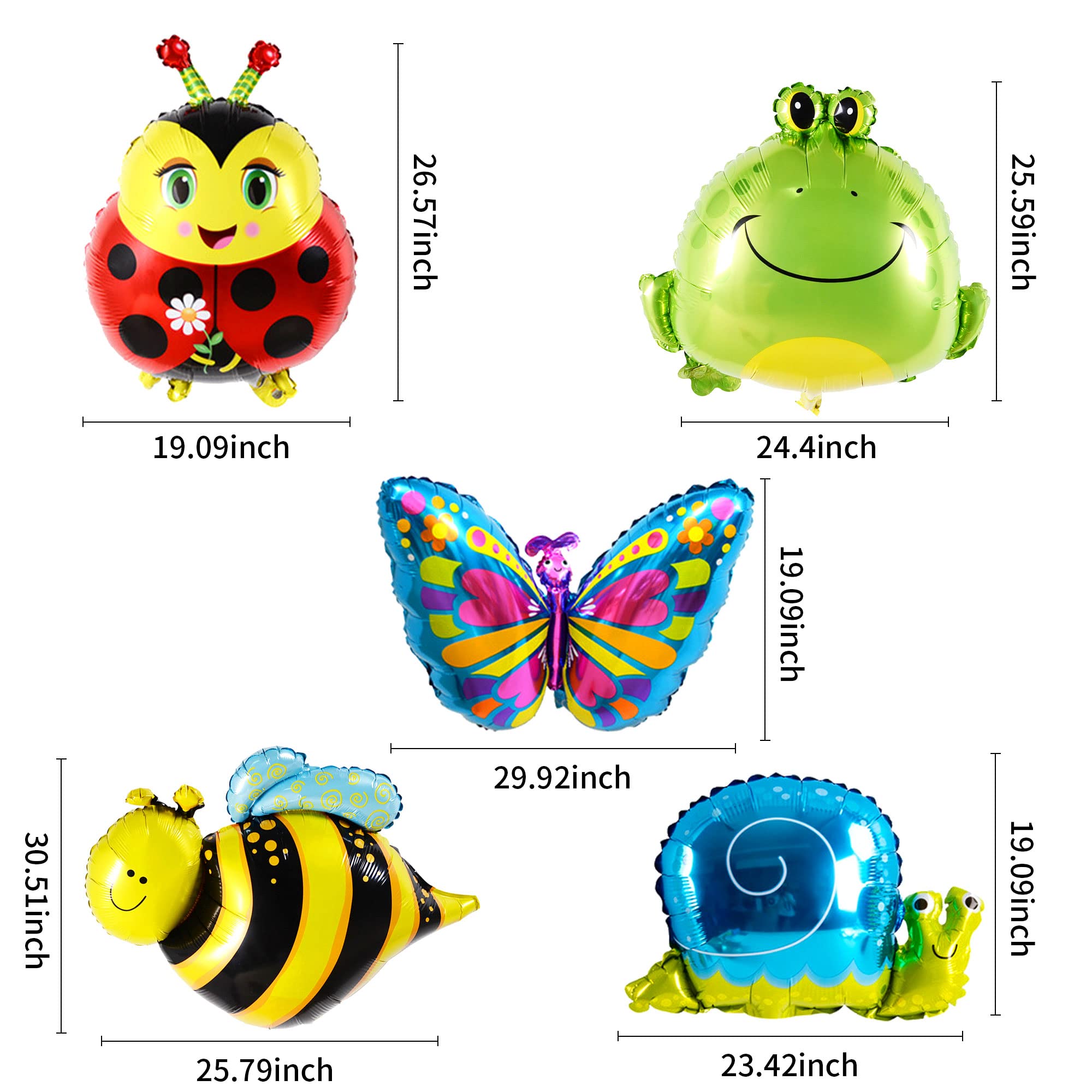 Insect Birthday Party Decorations Bugs Party Plates and Napkins Bugs Party Decorations Garden Birthday Party Decorations Caterpillar Ladybug Birthday Banner