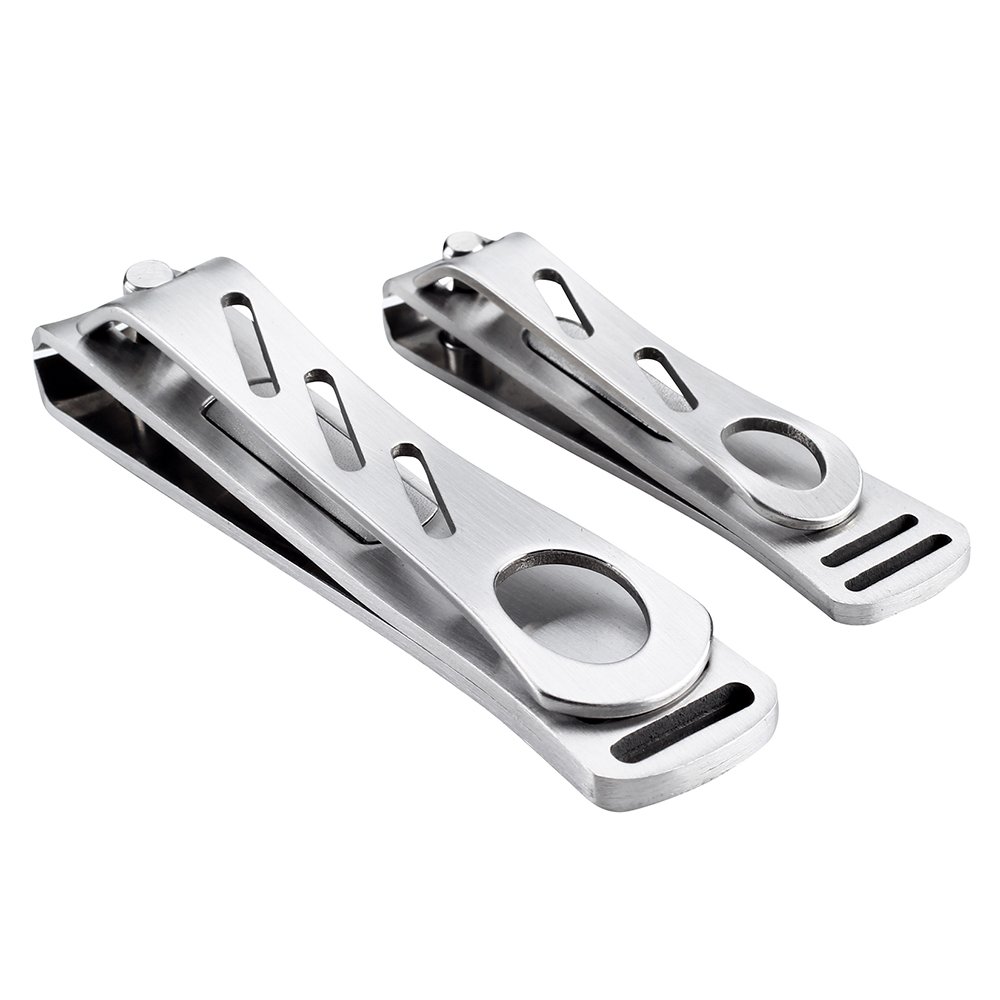 HQY Heavy-duty and Stainless Steel Nail Clipper Set - Fingernail and Toenail Clipper Set