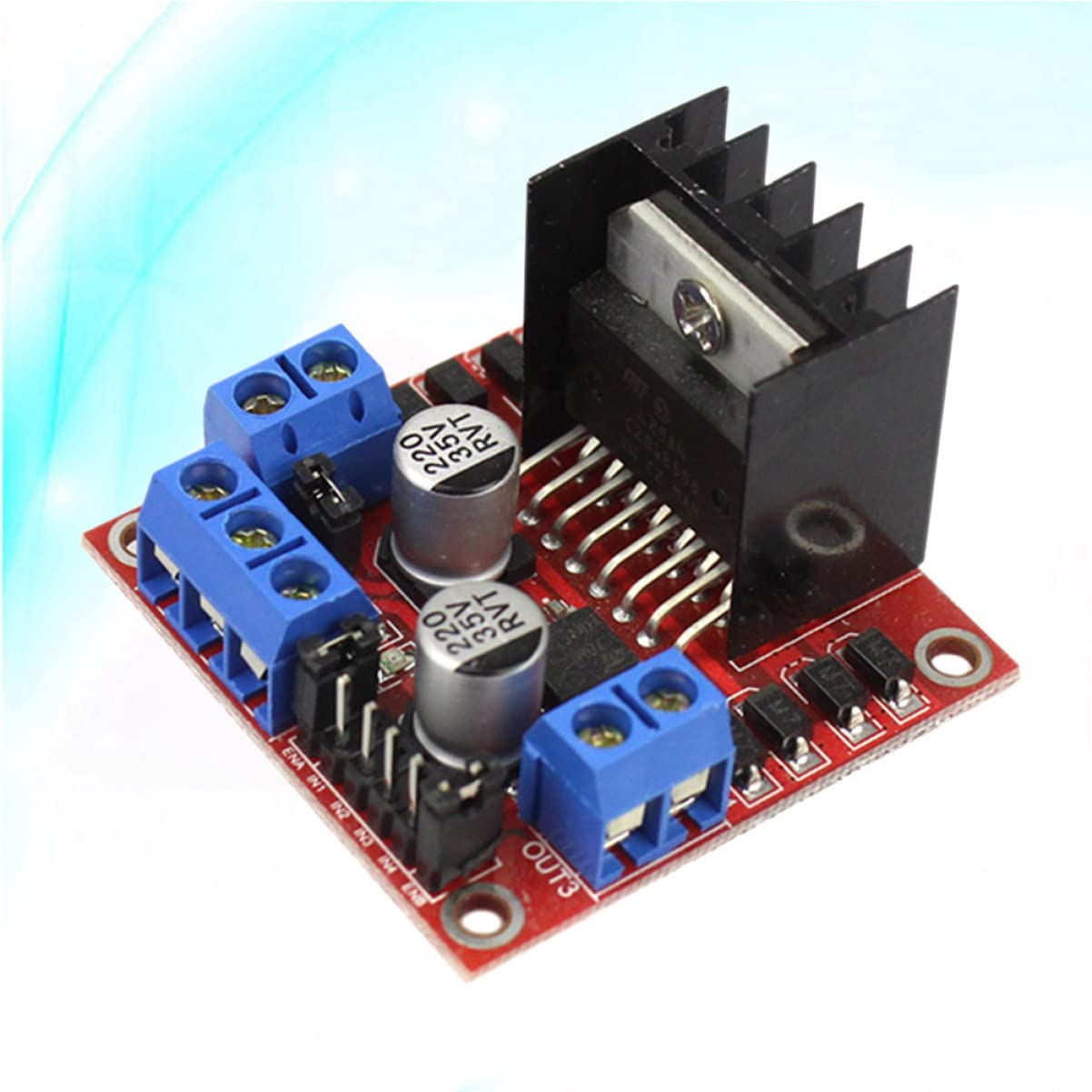 VILLCASE h Bridge Power Bridge 205 Microstepping Electromagnet Kit Dual h Bridge Controller Board Sfp Module Stepper Driver Moter Driver Board M Drive Module Car Dc Motor